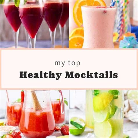 37 Healthy Mocktails That Taste Better Than Cocktails