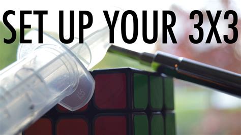 How To Set Up A Speedcube YouTube