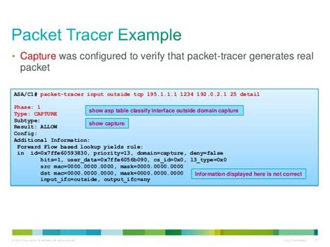 Using Packet Tracer Capture And Other Cisco Asa Tools For Network Tr