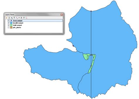 Qgis Removing Lines From A Polygon That Has Been Reprojected To Cross The Antimeridian