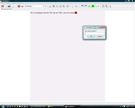 Programme Traitement De Texte Ptexteditors Par Pierrolalune Page 1 Openclassrooms