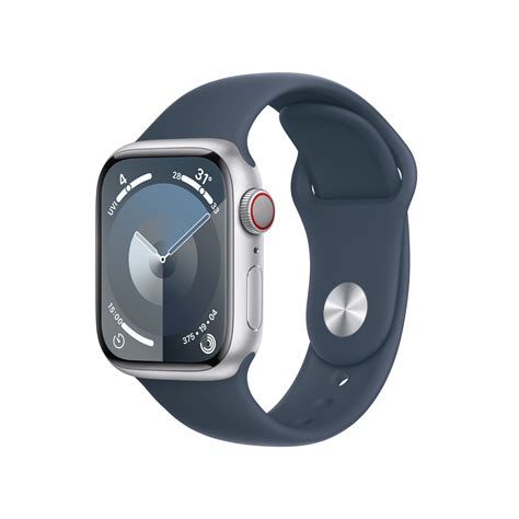 ใหม่ล่าสุด Apple Watch Series 9 Gps Cellular 41mm Silver Aluminium