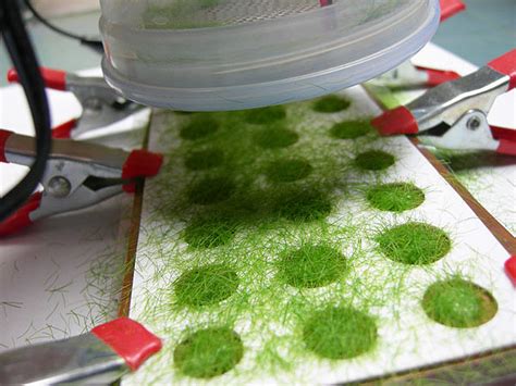 Lascannons Lances Make Your Own Static Grass Tufts A Step By Step Tutorial