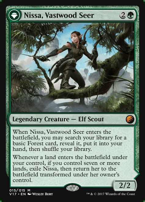 Nissa 26 Cards Magic The Gathering