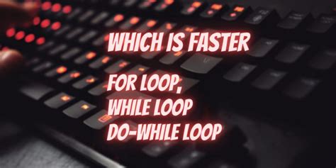 Which Js Loop Is Fast Rdevto