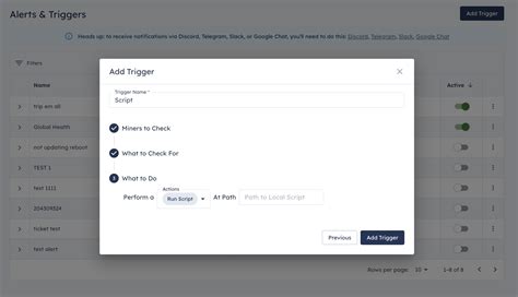 How To Run Script Trigger Action Obm Foreman Help Center