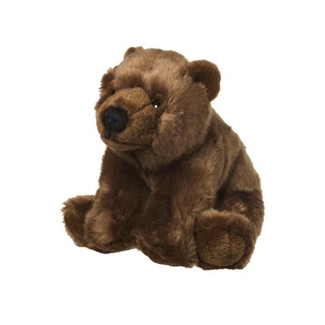Brown Bear Soft Toy 22cm Zsl Shop