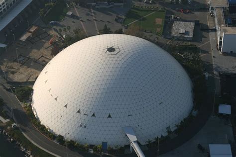 Spruce Goose Hangar Dome Long Beach 1982 Structurae