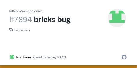 Bricks Bug · Issue 7894 · Ldtteamminecolonies · Github