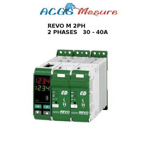 Unité De Puissance Revo M 2ph Pour Le Contrôle De Charges Résistives