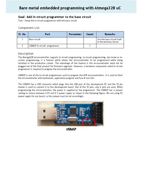 Incircuit Programmer Pdf Microcontroller Electrical Connector