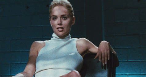 After 32 Years Sharon Stone Recreates The ICONIC SCENE From BASIC