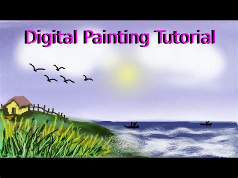 Digital Painting For IT Fair GIMP Tutorial YouTube
