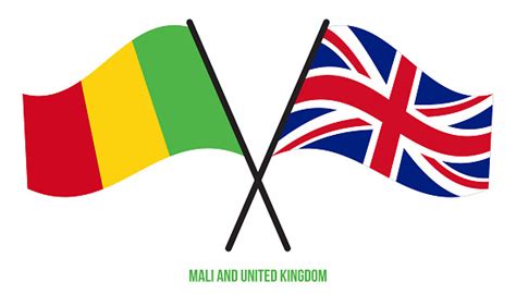 말리와 영국 국기 교차 하 고 플랫 스타일을 흔들고 공식 비율 올바른 색상 0명에 대한 스톡 벡터 아트 및 기타 이미지 0명 Friends Of The Earth