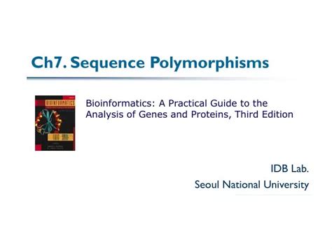 ppt ch7 sequence polymorphisms powerpoint presentation free