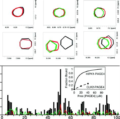 Page4 Binding To C Junc Fos Monitored By Nmr Spectroscopy A Regions Download Scientific