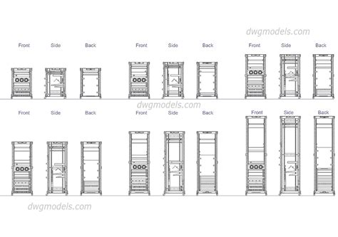 Server Room Cad Block At Stephanie Post Blog