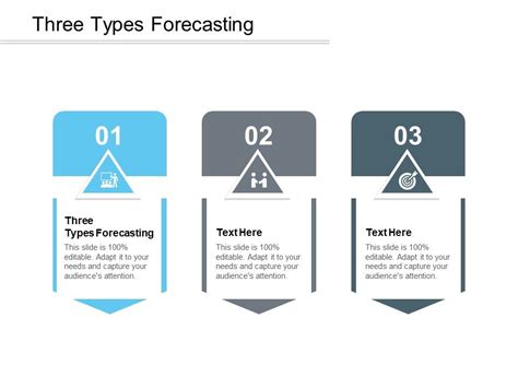 Three Types Forecasting Ppt PowerPoint Presentation Ideas Samples Cpb