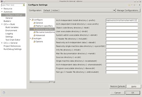 RTEMS Development RTEMS Eclipse Manual Th August Documentation