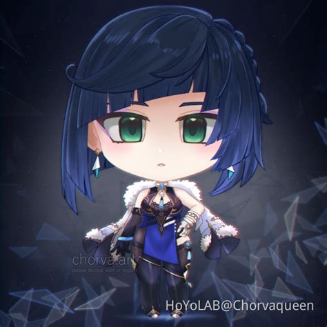 Chibi Yelan Genshin Impact HoYoLAB