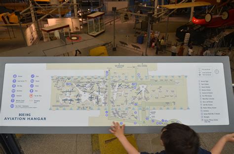 Steven F Udvar Hazy Center Map Of The Museum