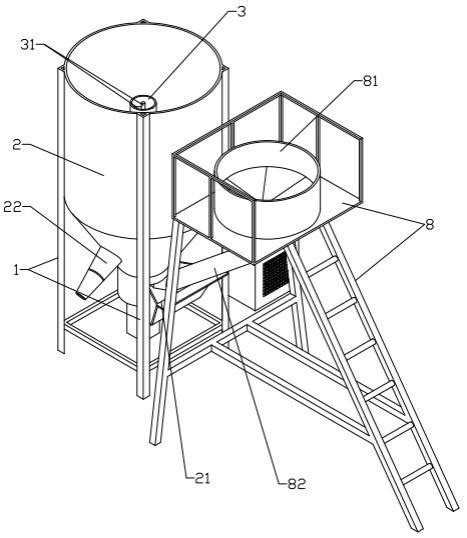 一种自动混料装置的制作方法
