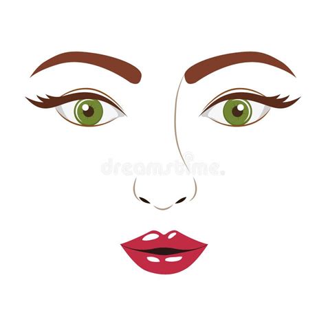 Isolated Woman Face Design Stock Vector Illustration Of Pretty 82079969