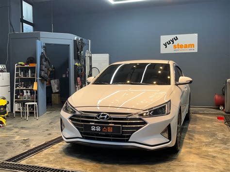 현대 아반떼 디테일링세차 시공일지 의정부 유유스팀 민락점 네이버 블로그