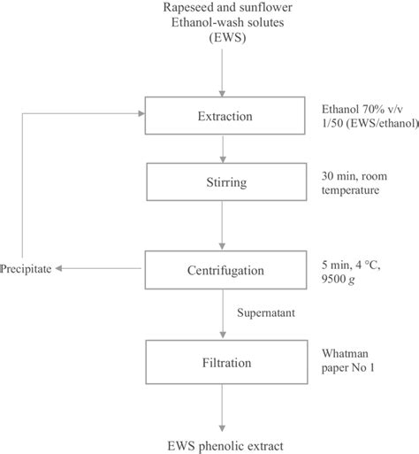Schema Of The Phenolic Extract Preparation Download Scientific Diagram