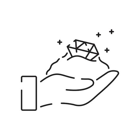 Premium Vector Mining Industry Line Icon Different Kinds Enterprise Coal Extraction Of