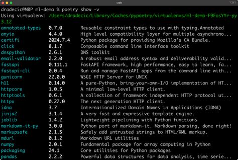 Python Poetry The Best Data Science Dependency Management Tool
