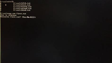Dos External Commands Part5 Youtube