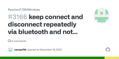 keep connect and disconnect repeatedly via bluetooth and not detecting it at all via usb · issue