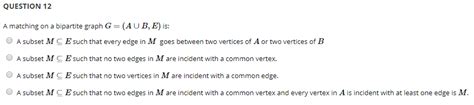 Solved Question 1 A Topological Ordering Of G V E Is