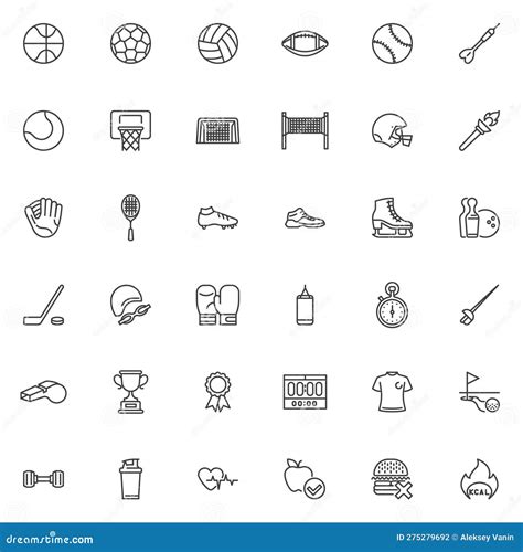 Awards Line Icons Collection Counting Summing Tabulating Calculating Enumerating Reckoning
