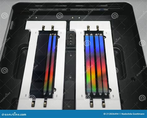 Mutation Screening In Agarose Gel Stock Image 68857855