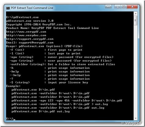 Verypdf Release Notes Verypdf Releases Pdf Extract Tool Command Line Software Verypdf