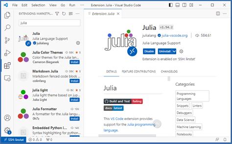 Vs Code From Winstat To Linstat