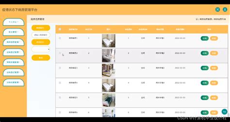 附源码 Ssm计算机毕业设计疫情状态下病房管理平台javajavassm实现床位图 Csdn博客