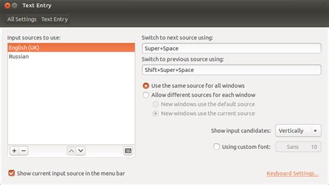 how to configure keyboard layouts in unity gnome 3 kde linux notes from darkduck