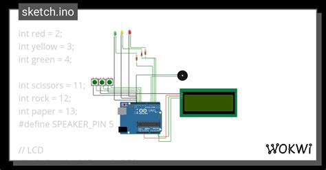 rock paper o wokwi esp32 stm32 arduino simulator