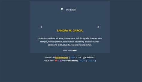16 Bootstrap Testimonial Slider Design Examples Onaircode