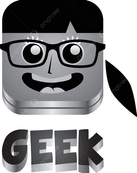 Geek Girl Avatar Portrait Portrait Nerd Metal Vector Portrait Nerd Metal PNG And Vector With