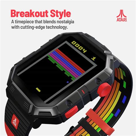 Atari 2600 My Play Smartwatch Plays Classic Games And Tracks Fitness