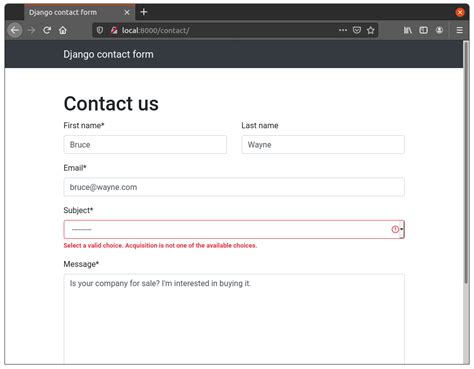 The Best Way To Test Your Back End Validation Django Web App Sumit