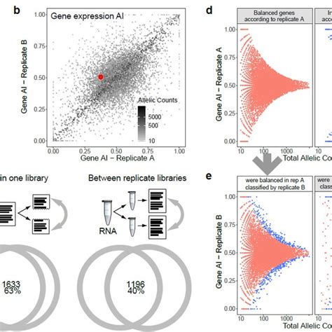 Allelic Imbalance Estimates Disagree Between Technical Replicates And Download Scientific