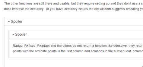 Solved Ode Solve Tolerance Ptc Community