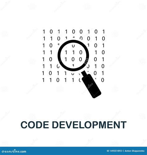 Code Development Icon Creative Element Design From Programmer Icons