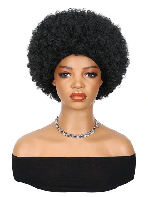 Afro Headband Wig Short Afro Kinky Curly Wigs For Black Womennatural