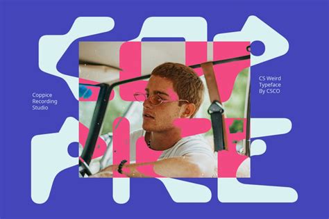 Cs Weird Display Font Decorative Ft Funky And Poster Envato